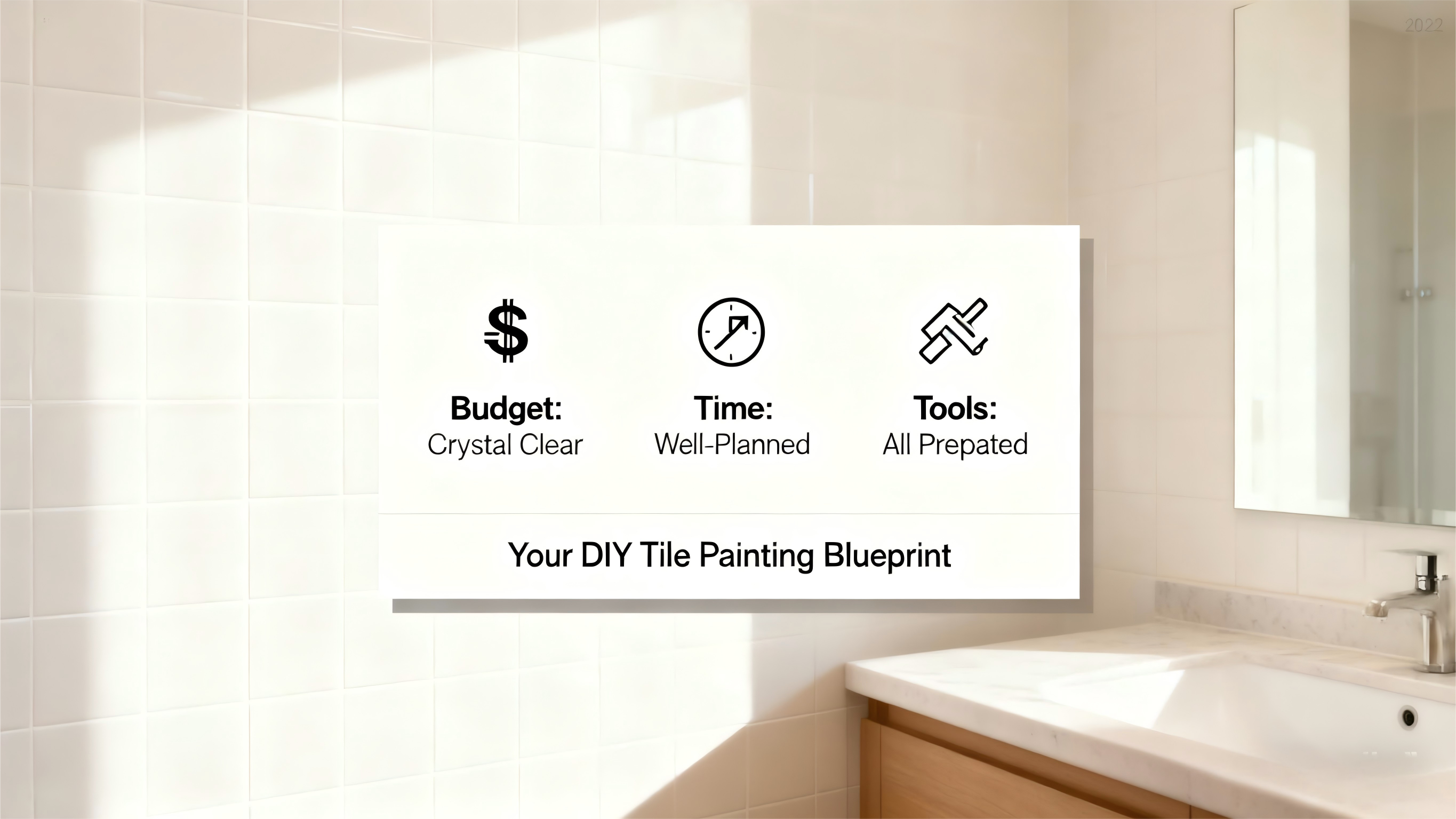 DIY Tile Painting Plan: A Realistic Guide to Budget, Time & Tools ...